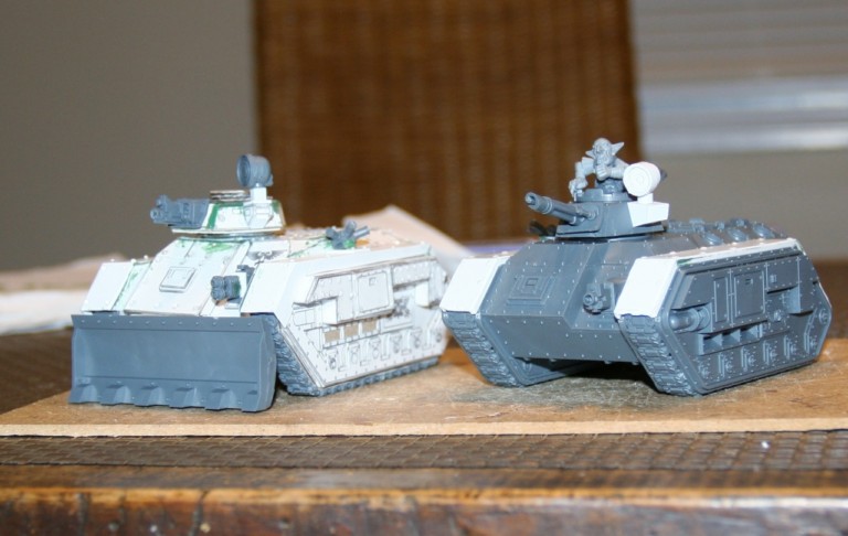 Scratch Built Tank vs. GW Chimera Part 2: Finished Build Comparison