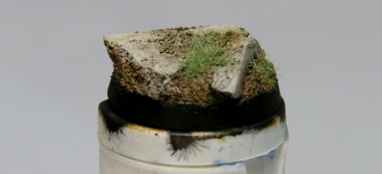 How to Make Rubble Bases for Miniatures Made Easy (Tutorial)