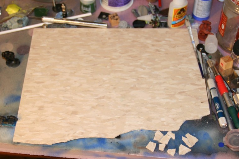 How to Make Rubble Bases for Miniatures Made Easy (Tutorial)