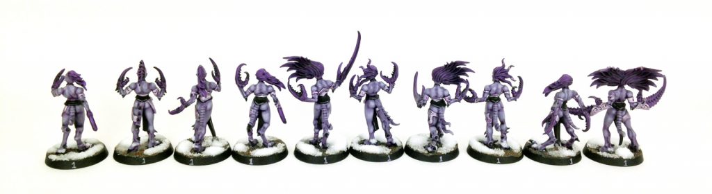 Daemonettes of Slaanesh Painting Showcase (Chaos Daemons)