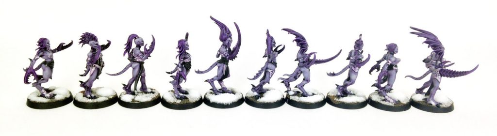 Daemonettes of Slaanesh Painting Showcase (Chaos Daemons)