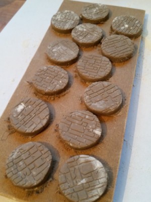 How to Make Miniature Cobblestone Bases Easily Tutorial