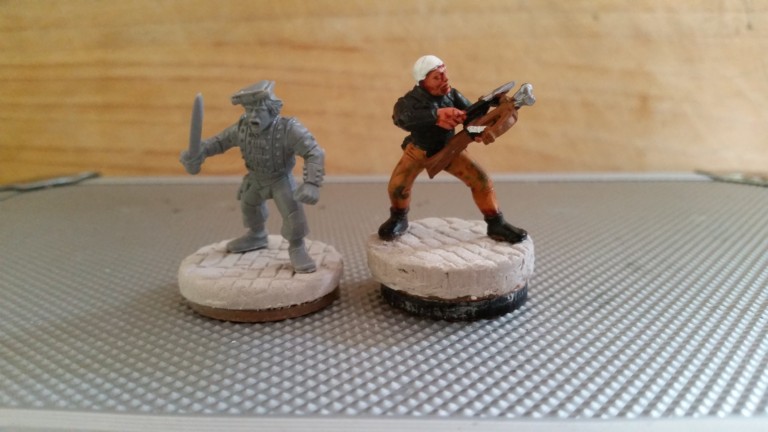 How to Make Miniature Cobblestone Bases Easily Tutorial