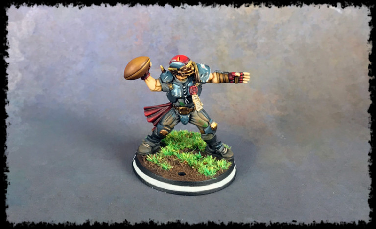 Human Blood Bowl Team Painting Showcase (Titan Bay Thunderhawks)