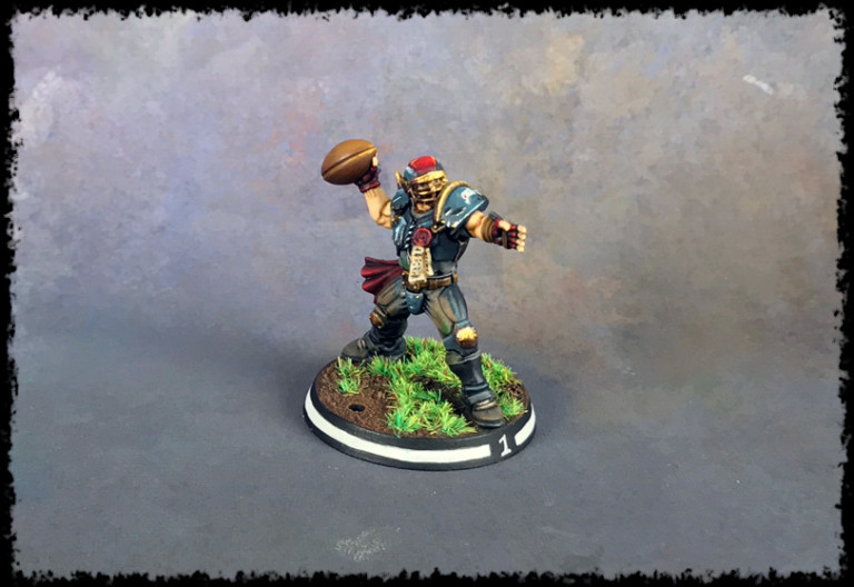 Human Blood Bowl Team Painting Showcase (Titan Bay Thunderhawks)