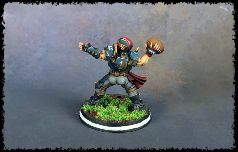 Human Blood Bowl Team Painting Showcase (Titan Bay Thunderhawks)