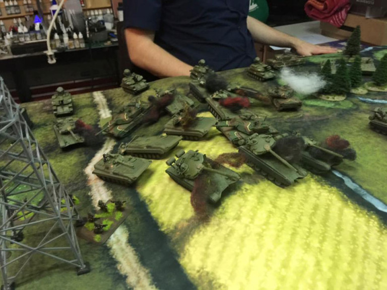 Cigar Box Battle - The Europe Battle Mat Review