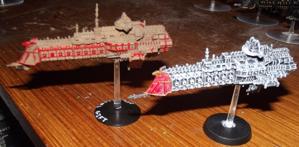 Remembering & Revisiting Battlefleet Gothic (Pics & Battle Rep)