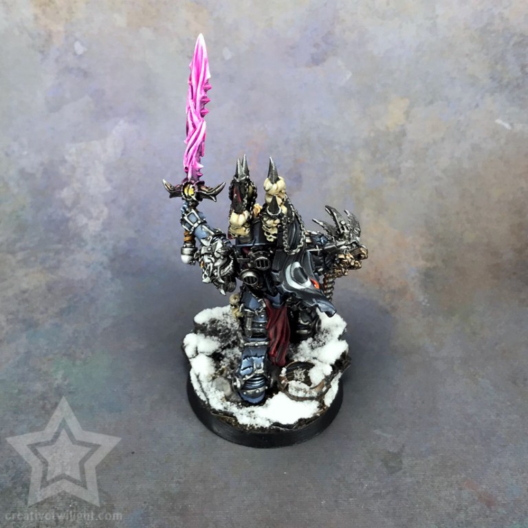 Abaddon the Despoiler (Chaos Master of Crusade) Painted