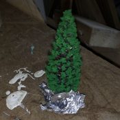 How I Made Some DIY Terrain with Plaster (Trees)