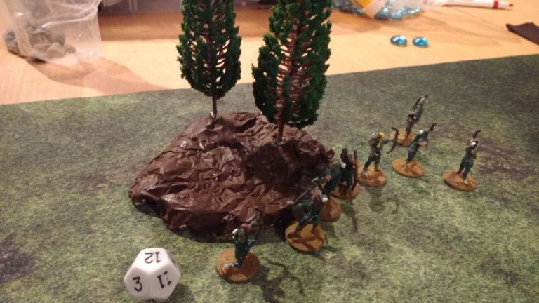 How I Made Some DIY Terrain with Plaster (Trees)