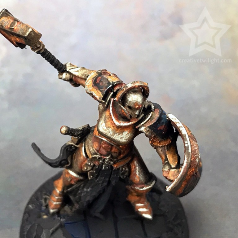 The Easy Way to Paint Rust on Miniatures (How To)