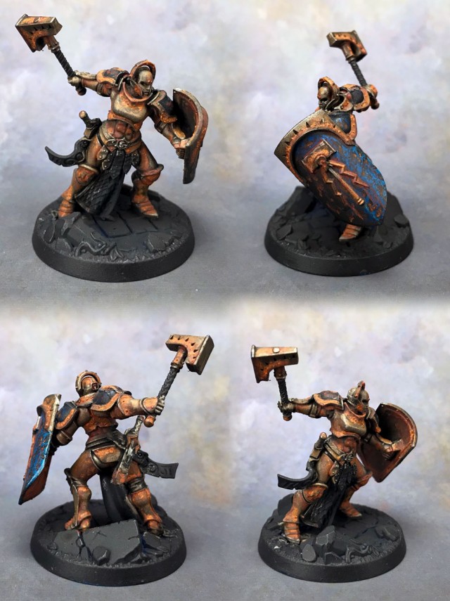 The Easy Way to Paint Rust on Miniatures (How To)