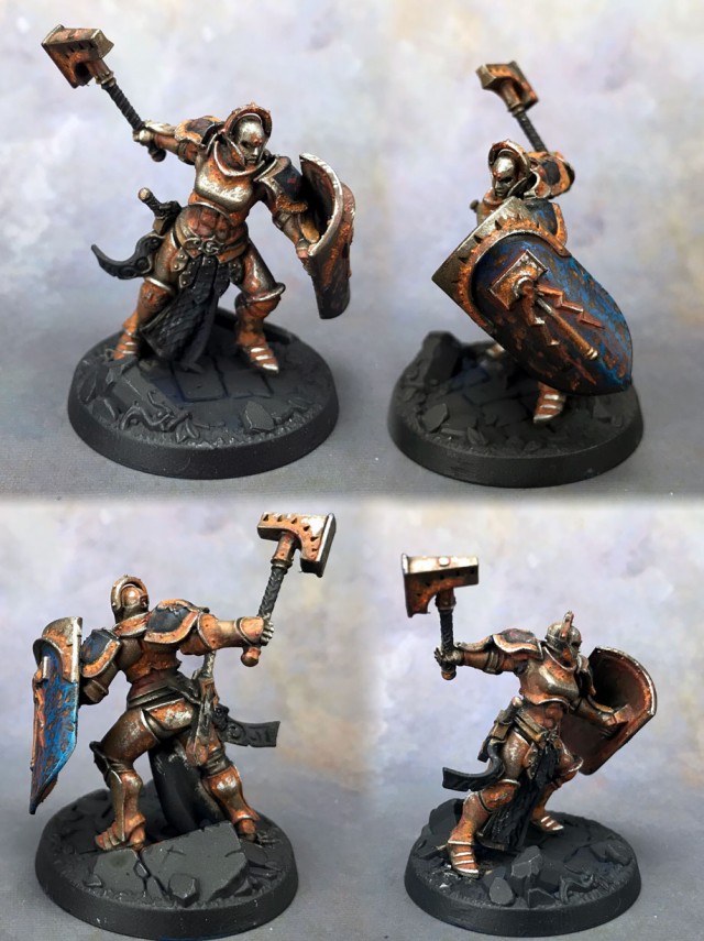 The Easy Way to Paint Rust on Miniatures (How To)