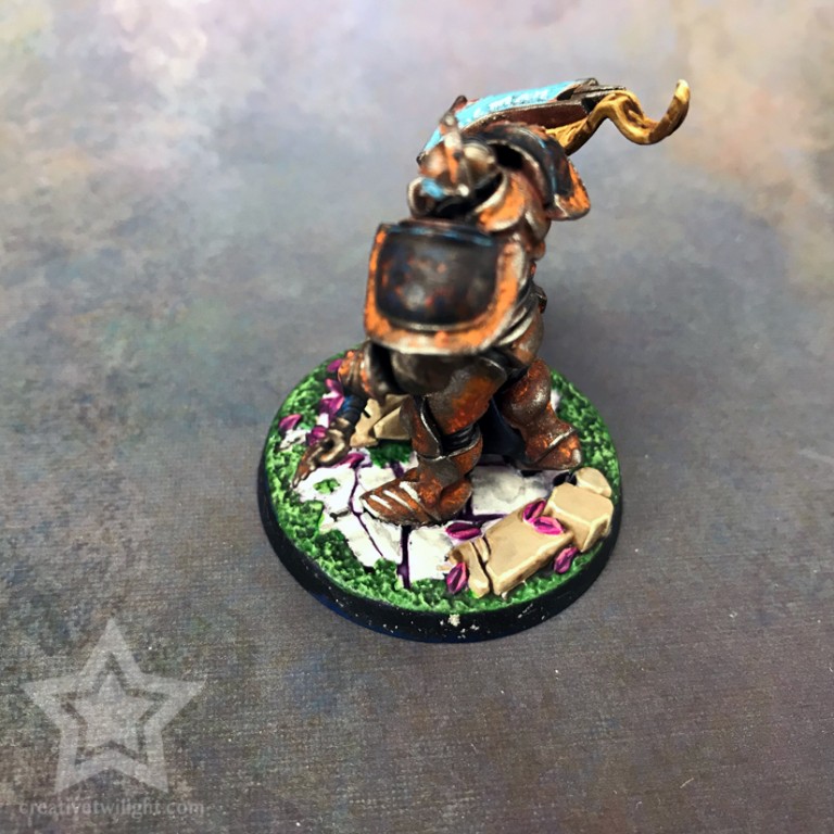 Surprisingly Easy Way to Paint Marble for Miniatures (How To)