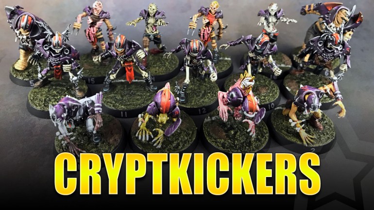 Undead Blood Bowl Team Painting Showcase (Cryptkickers)
