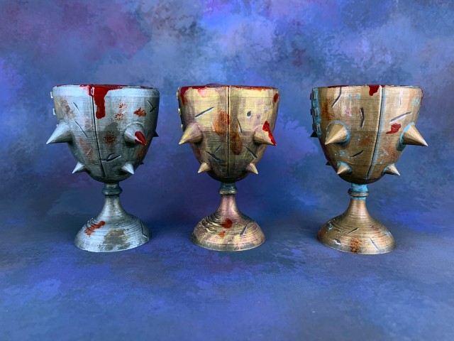Blood Bowl League Trophies Painting Showcase (3D Printed)