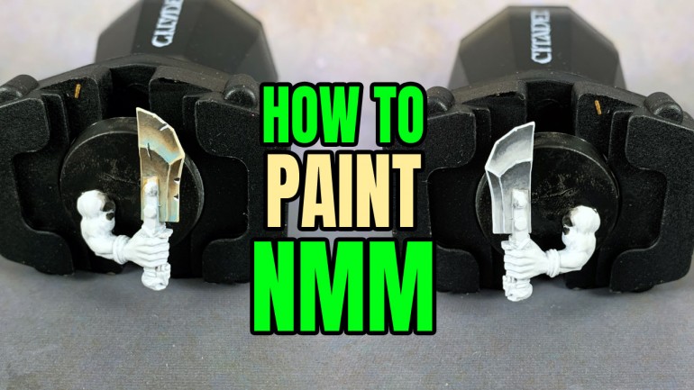 How to Paint NMM (Non Metallic Metal) the Quick & Easy Way